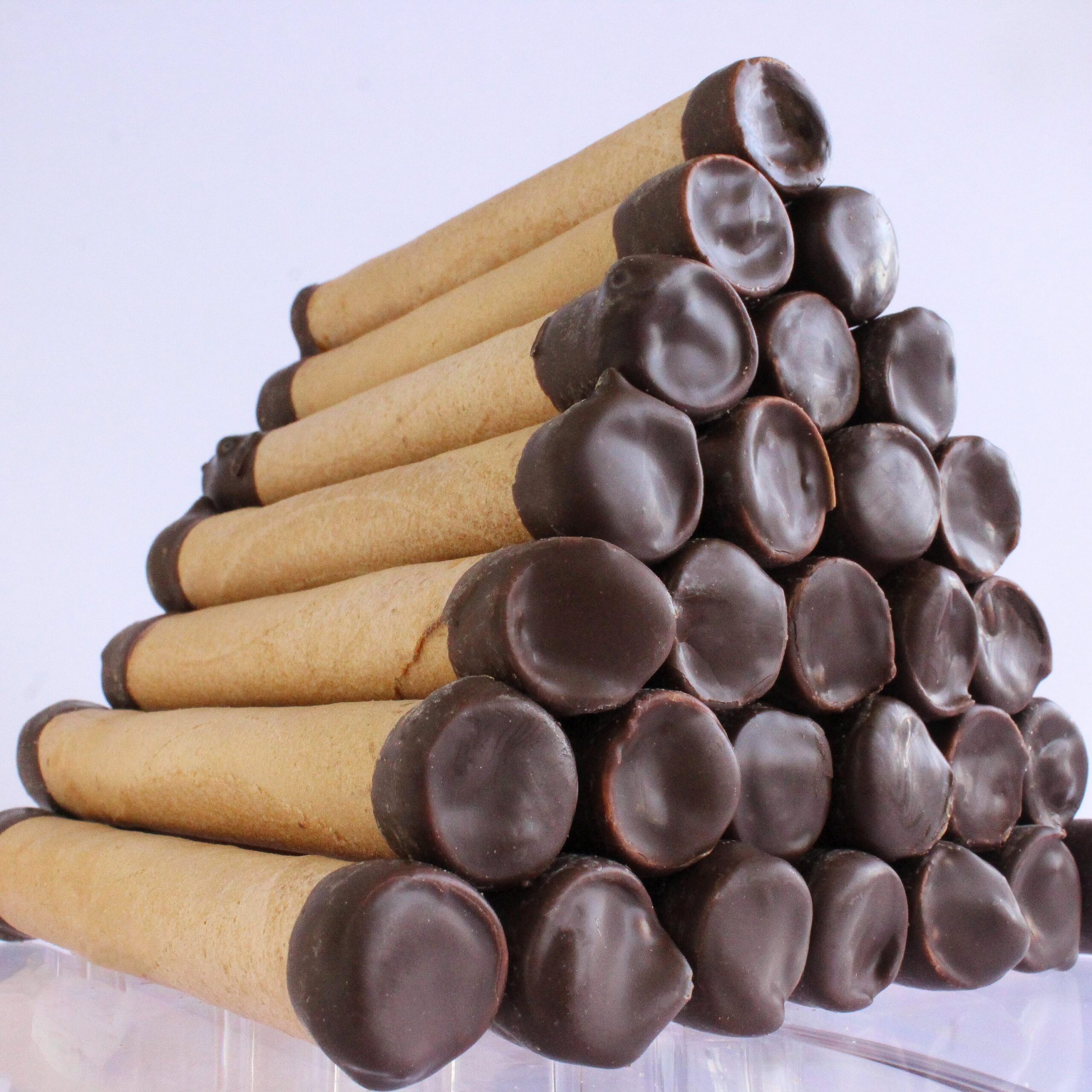 Barquillos Rellenos con Manjar (24 unidades) - Dolce Barquillo